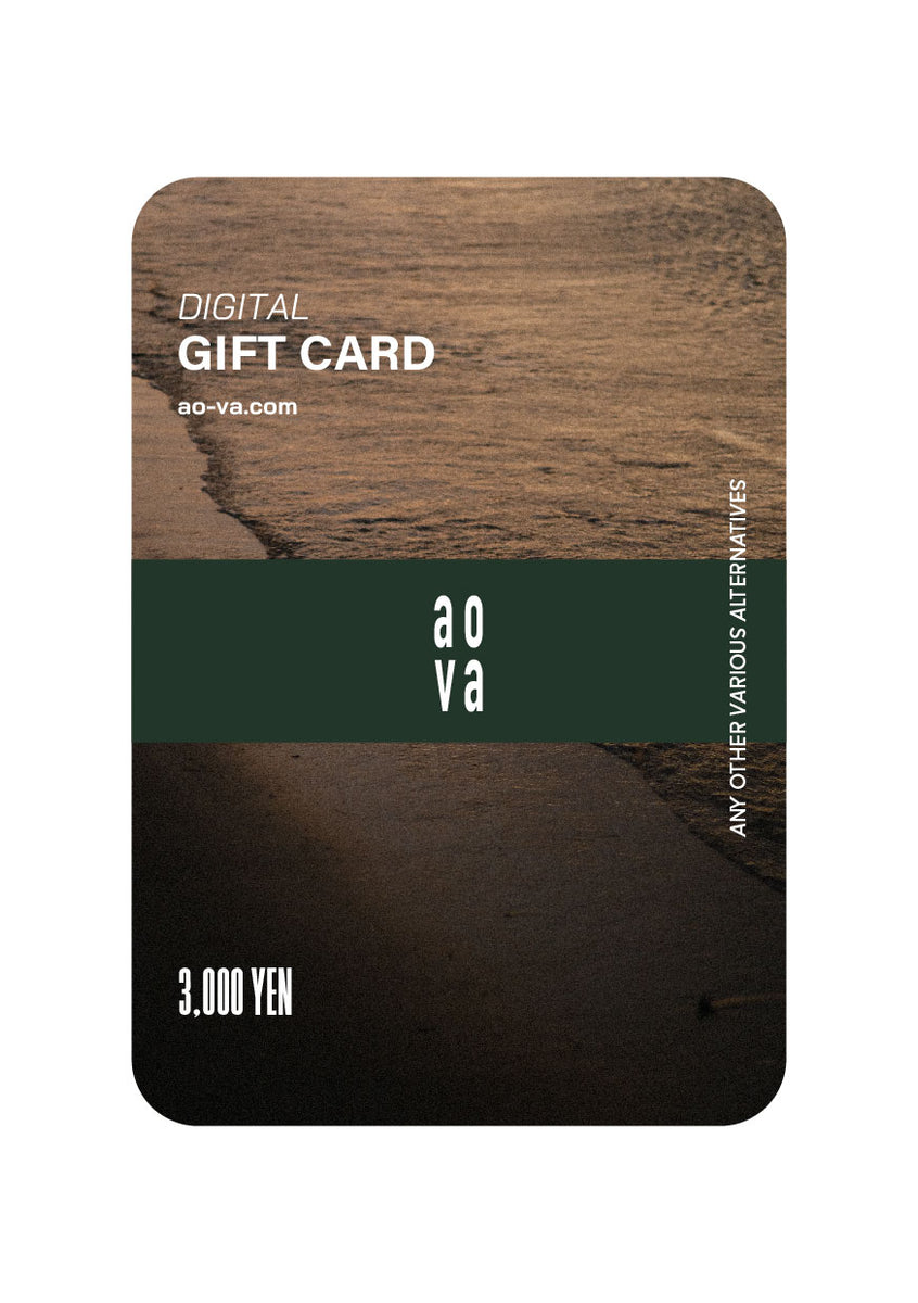 DIGITAL GIFT CARD｜デジタルギフトカード – ANY OTHER VARIOUS ALTERNATIVES